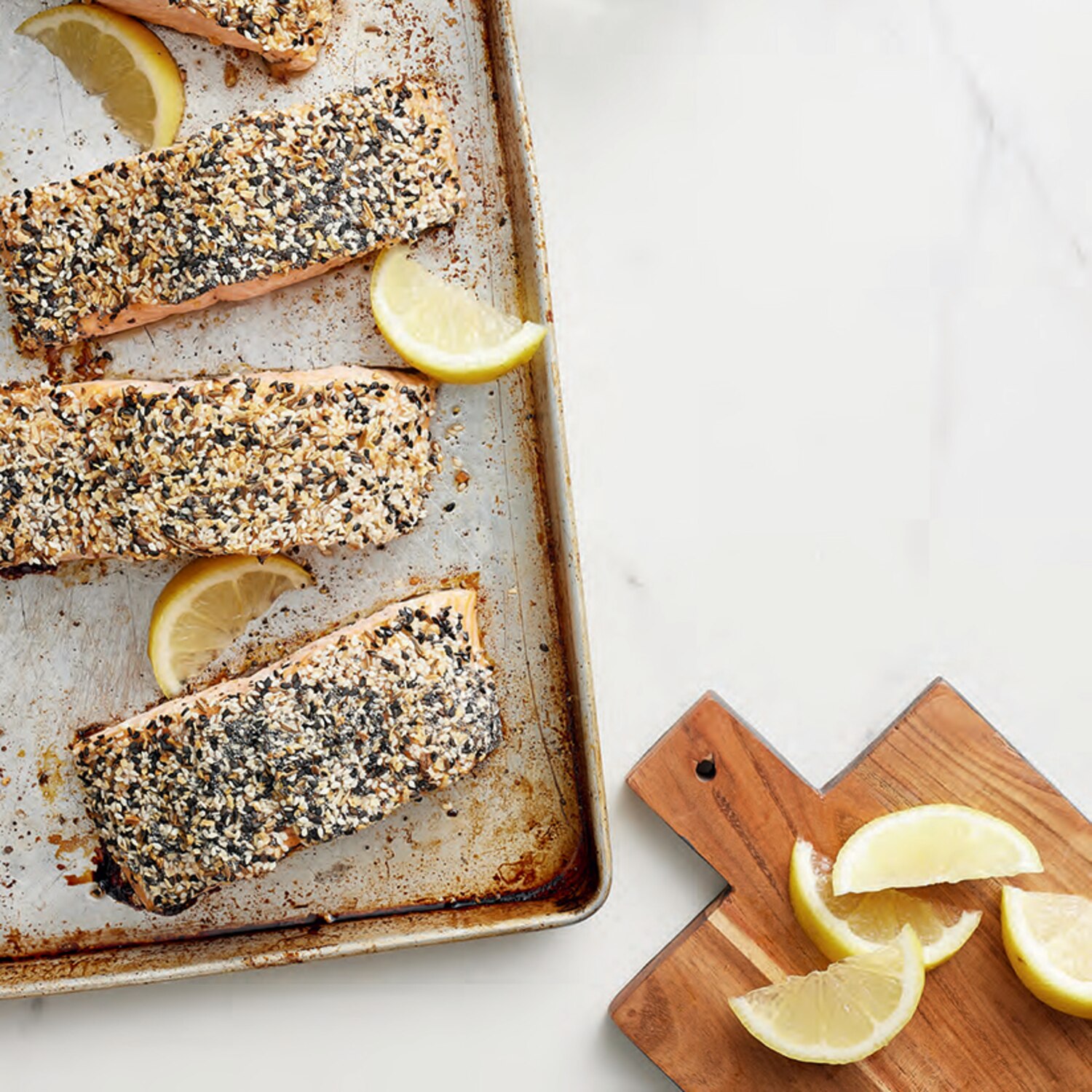 Recette de saumon rôti plein-goût | Coup de Pouce