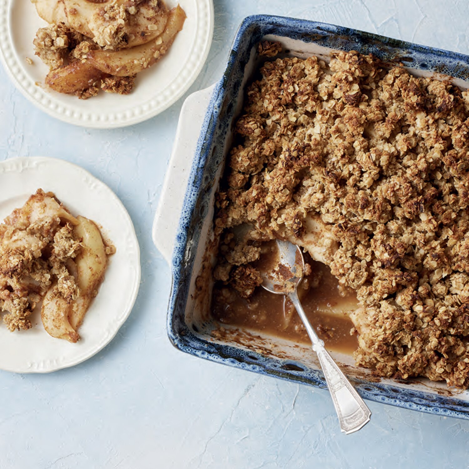 Recette de croustade aux pommes et aux poires | Coup de Pouce