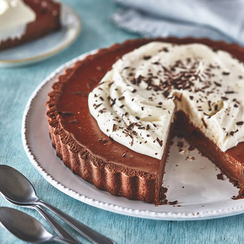 Recette de tarte aux trois chocolats | Coup de Pouce