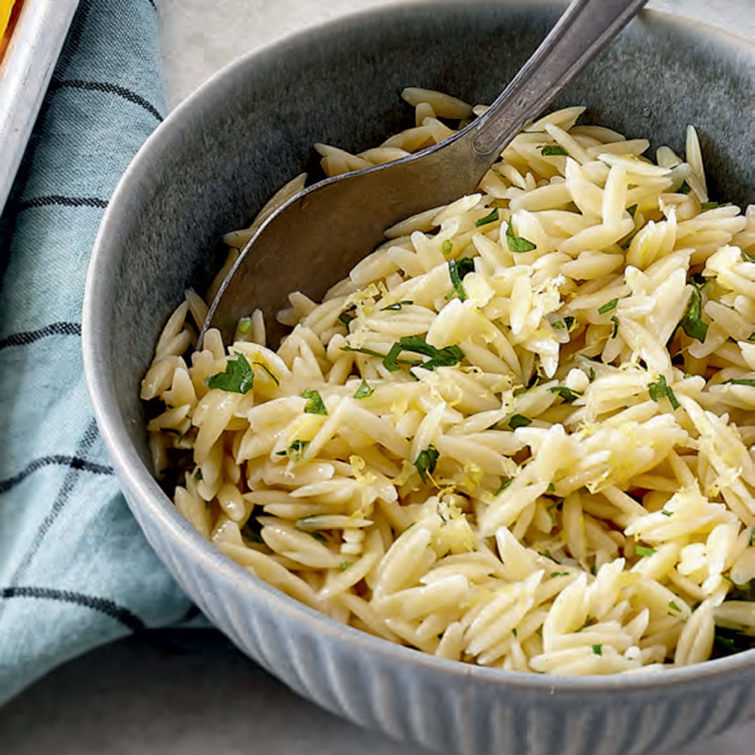 Recette d'orzo au citron | Coup de Pouce