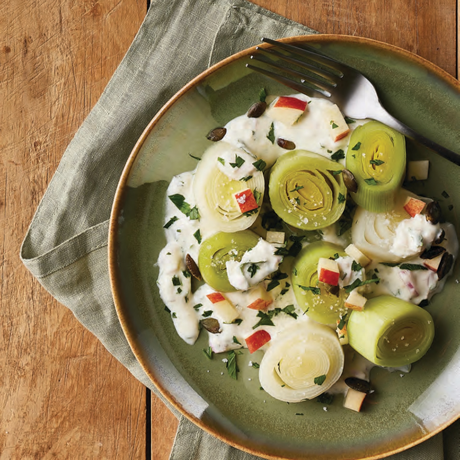 Recette de rondelles de poireau vinaigrette | Coup de Pouce