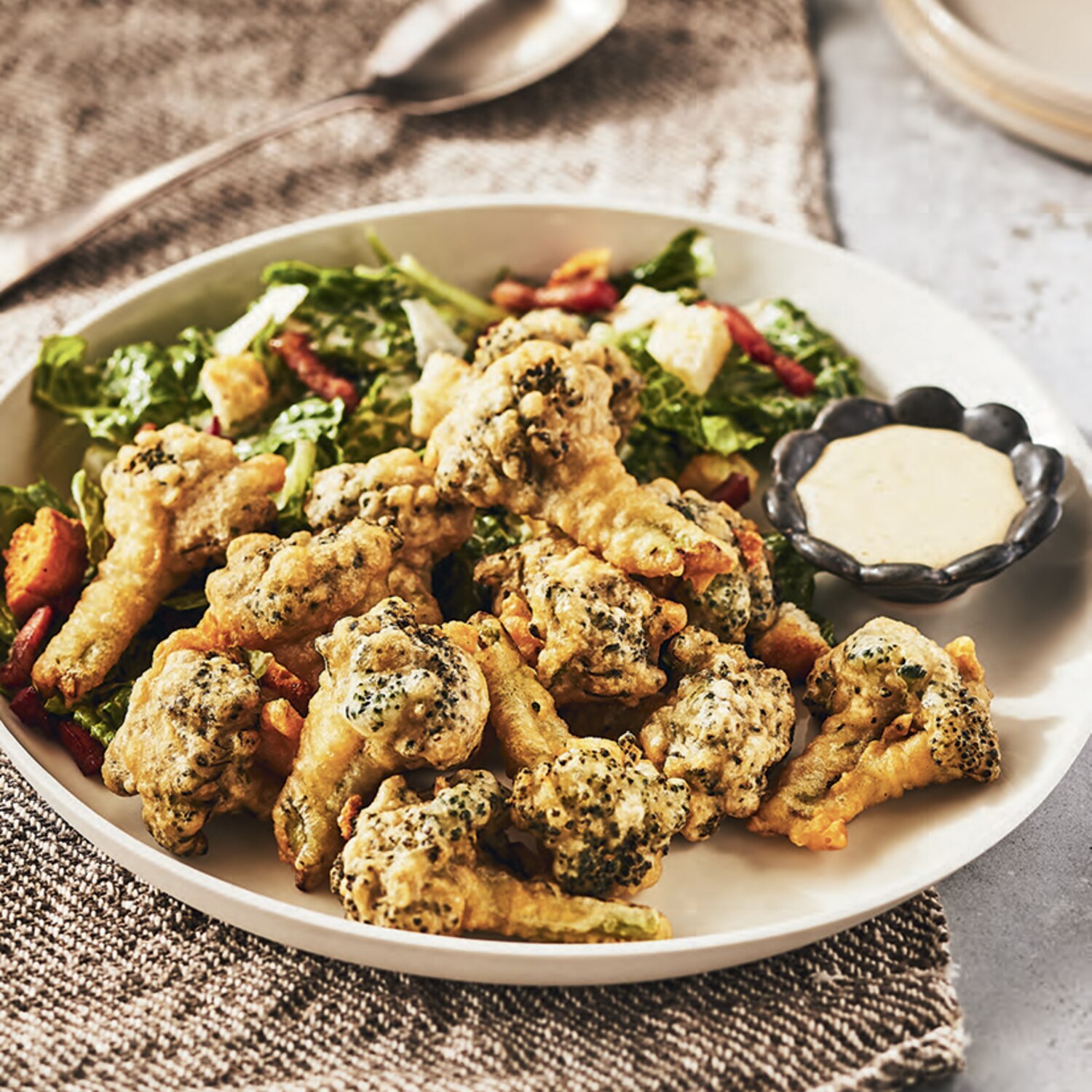 Recette de brocoli frit façon César | Coup de Pouce