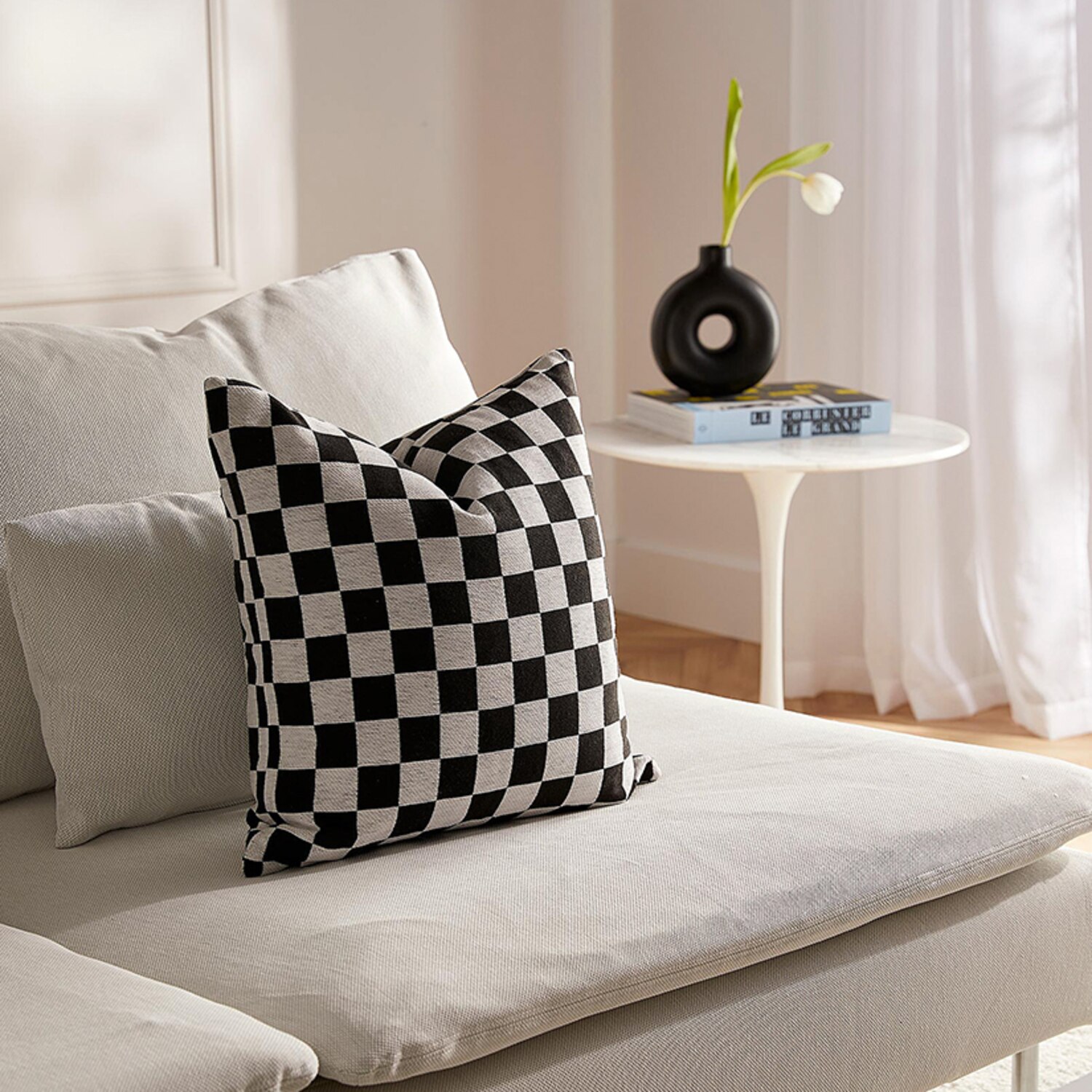 Damier: le motif déco le plus tendance de l’automne-hiver | Coup de Pouce