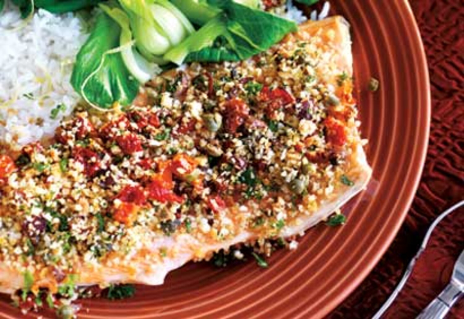 Filets de flétan aux légumes et au prosciutto | Coup de Pouce