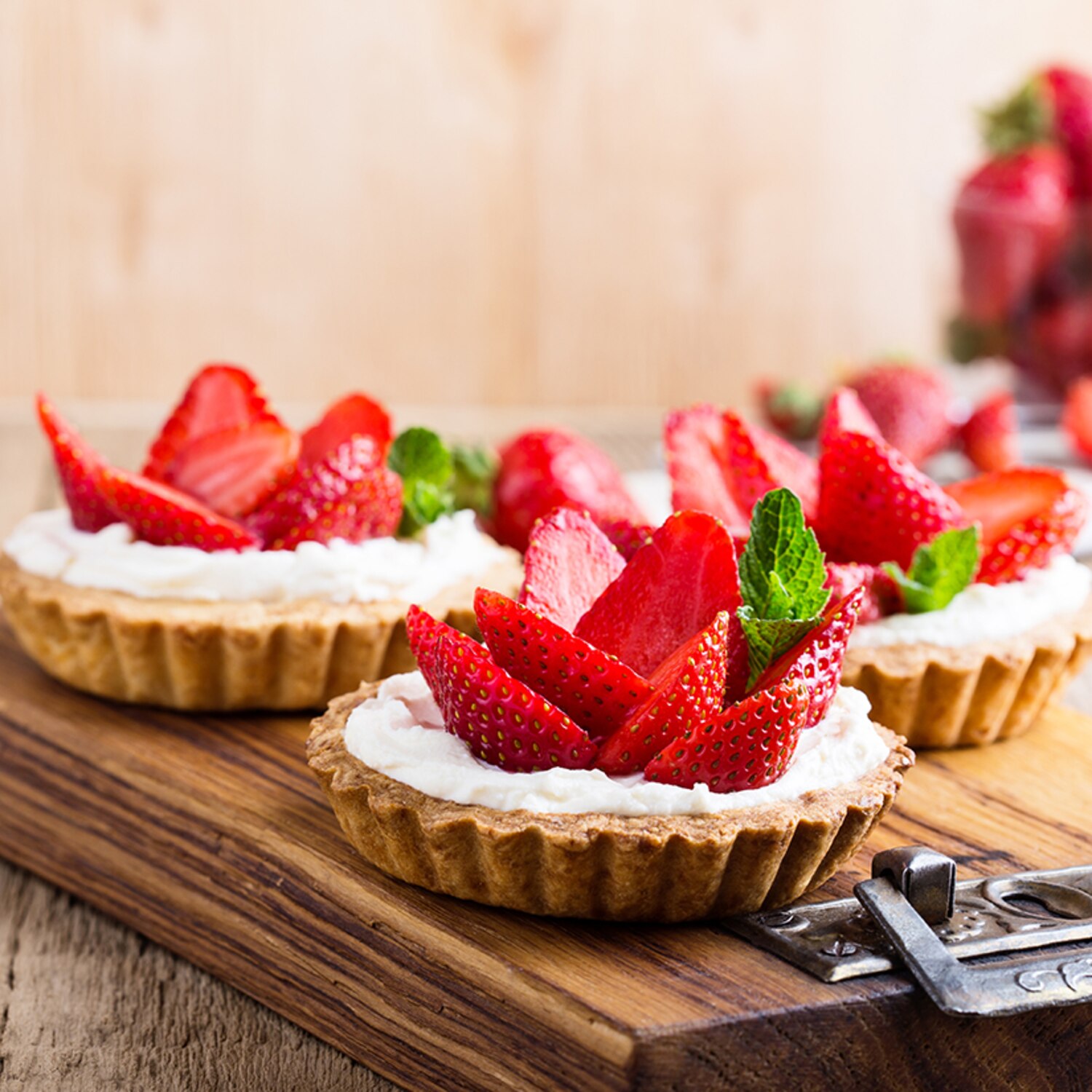Recette de tartelettes aux fraises | Coup de Pouce