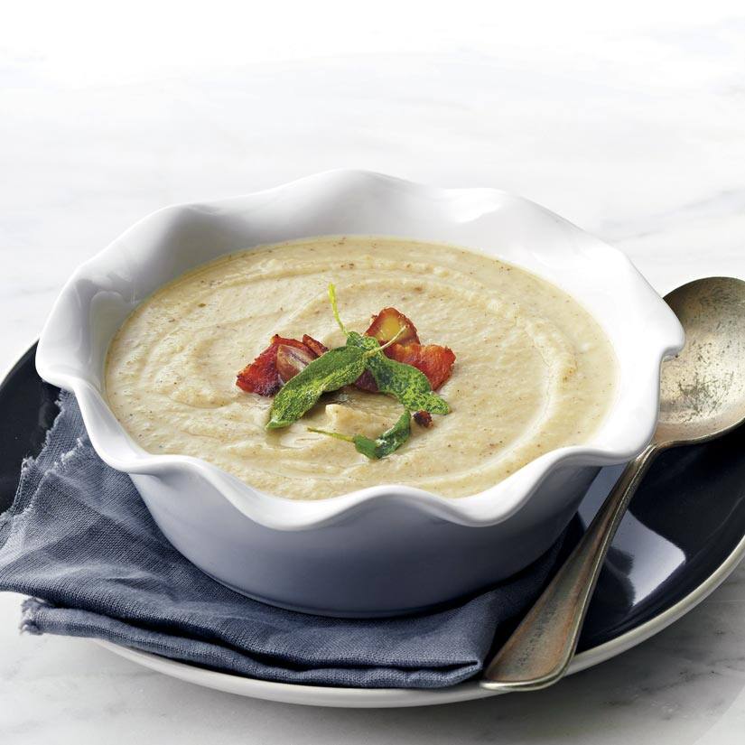 Recette de potage aux panais et aux châtaignes | Coup de Pouce