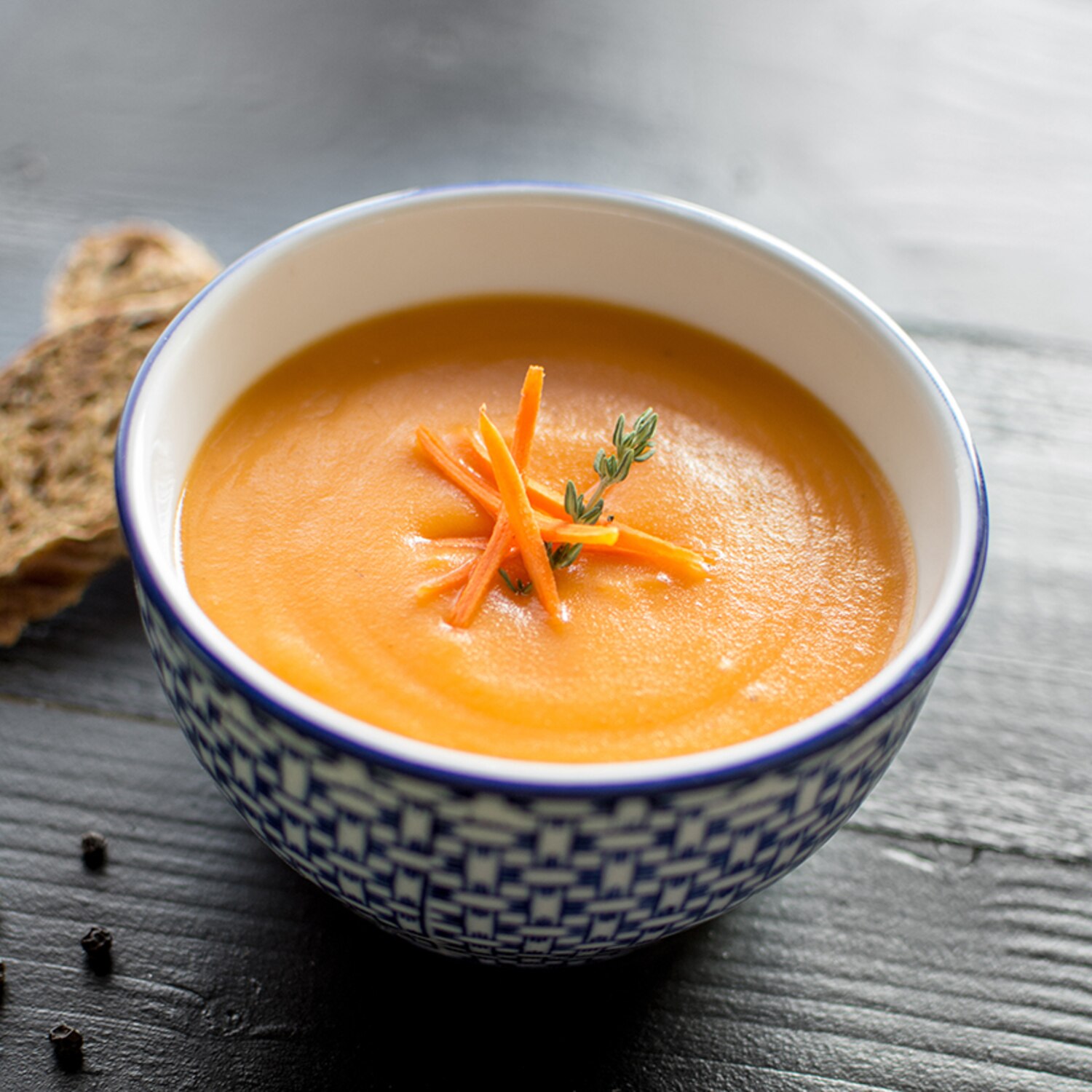 Recette de potage à la courge musquée | Coup de Pouce