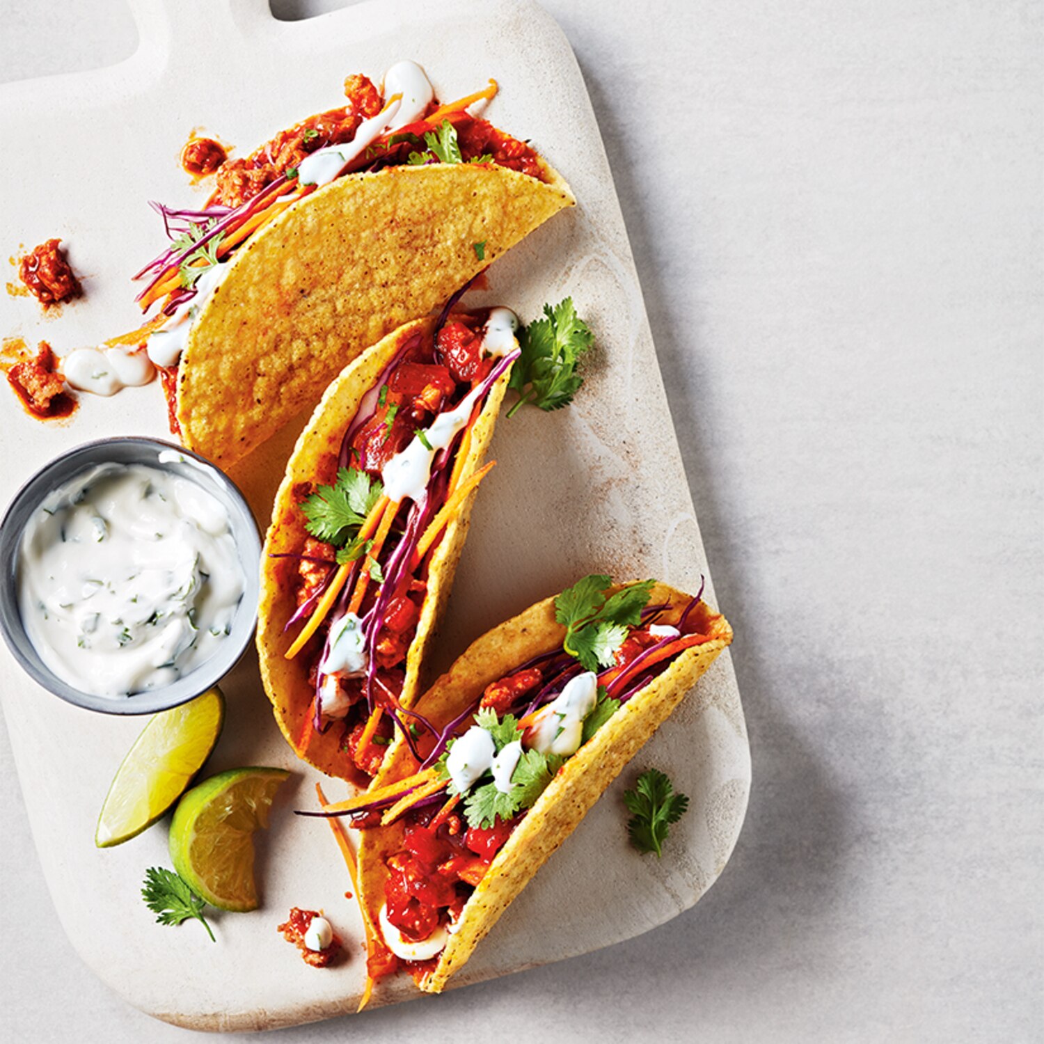 Recette de tacos au poulet | Coup de Pouce