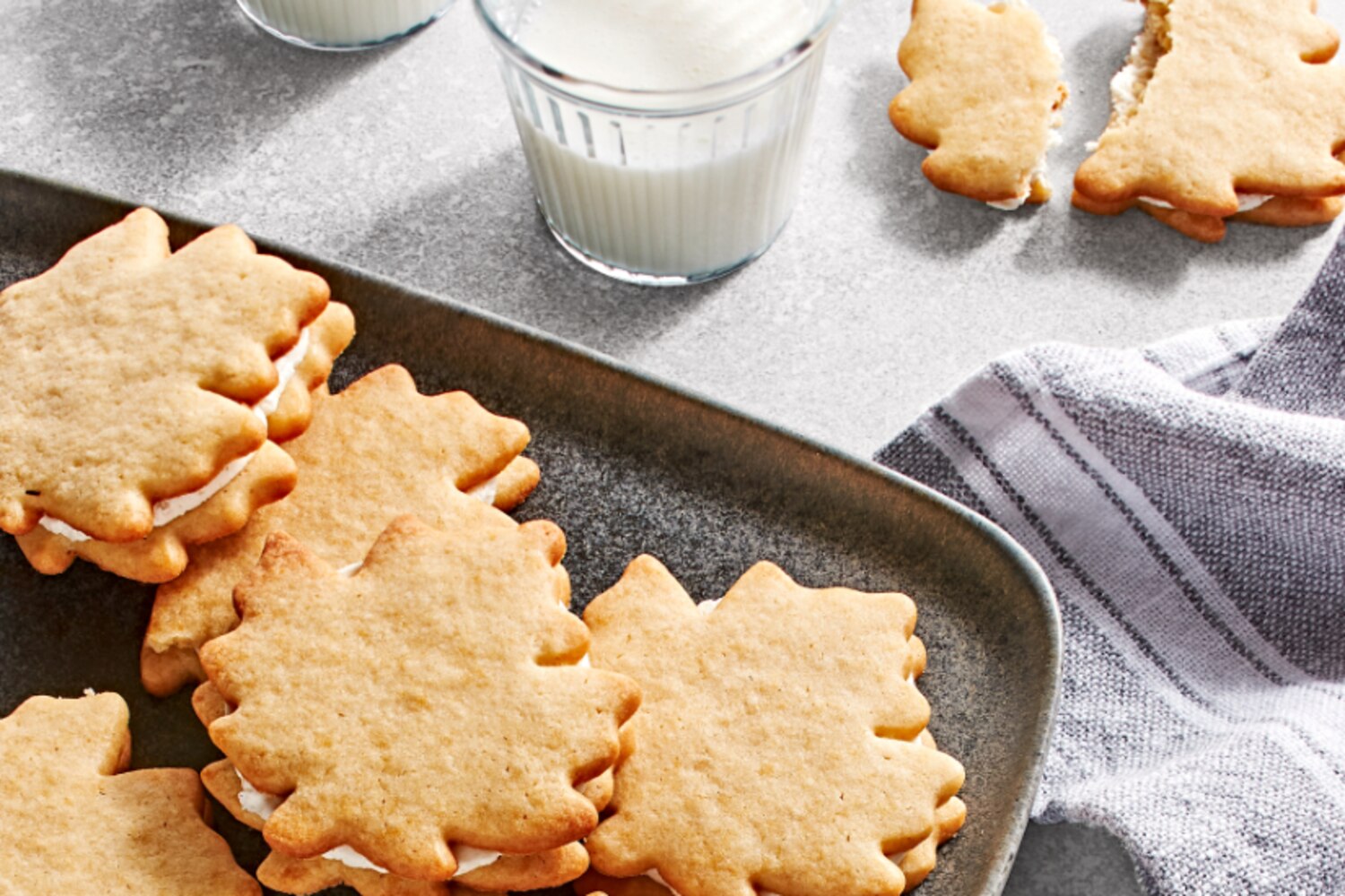 Maple Leaf Sandwich Cookies | Canadian Living