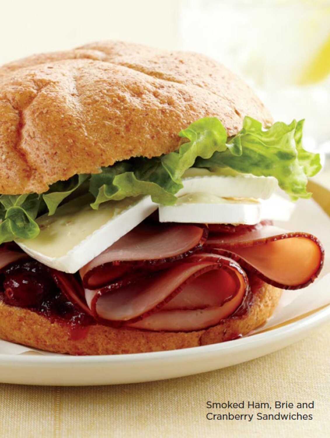 Smoked Ham, Brie and Cranberry Sandwiches | Canadian Living