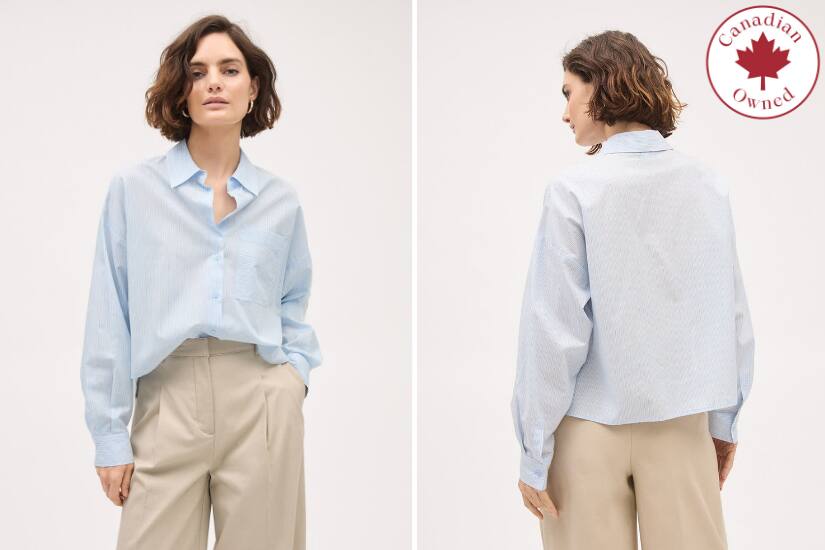 These Cropped Button-Down Shirts Will Upgrade Your Staple Wardrobe ...