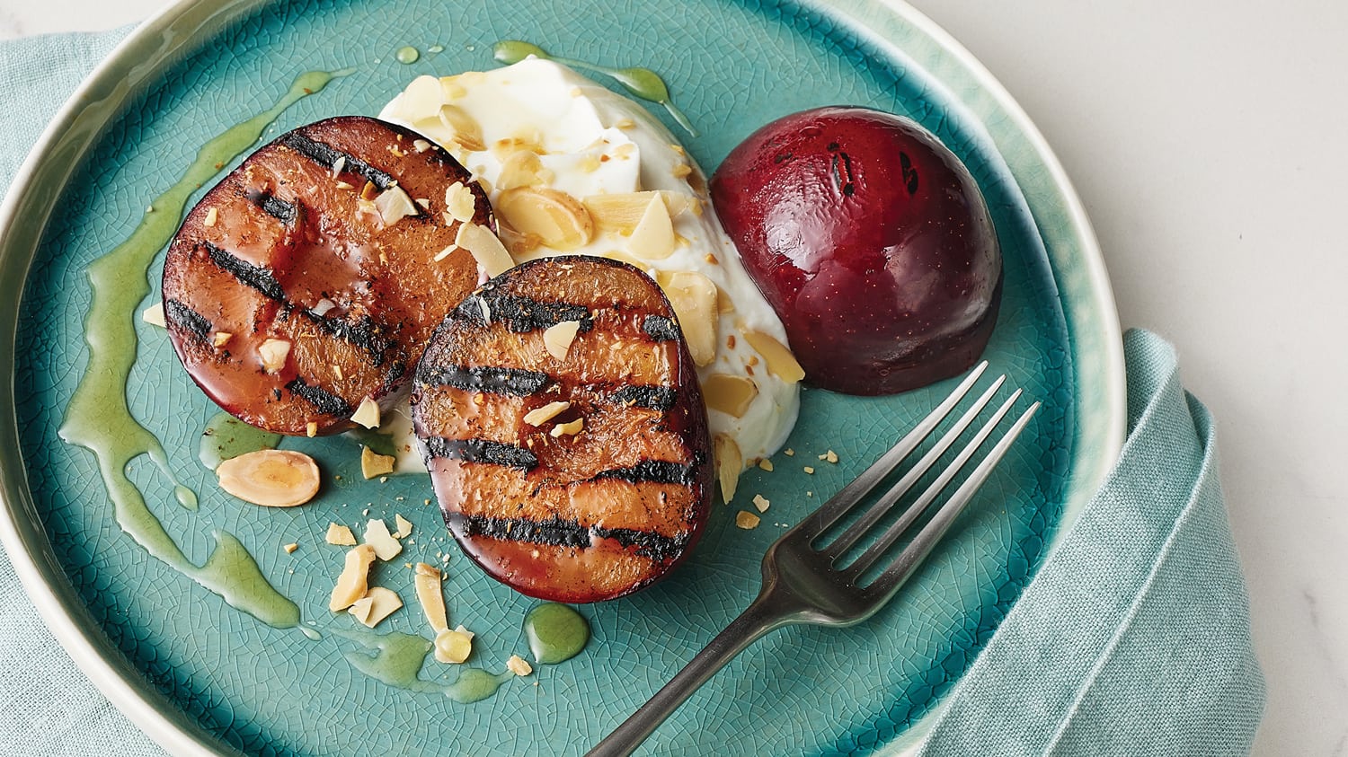 Maple-Grilled Plums | Canadian Living