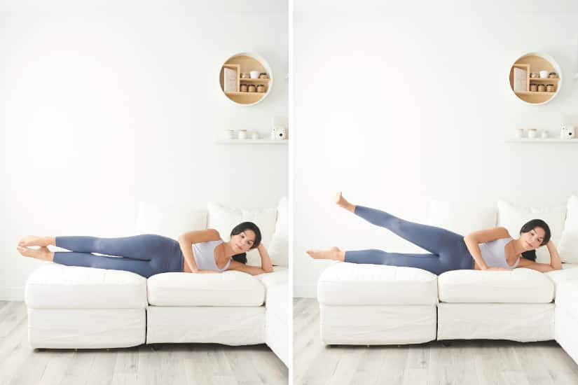 8 Easy Exercises You Can Do On The Couch | Canadian Living