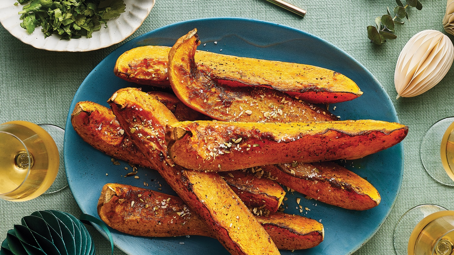 Spiced Roasted Squash Wedges | Canadian Living