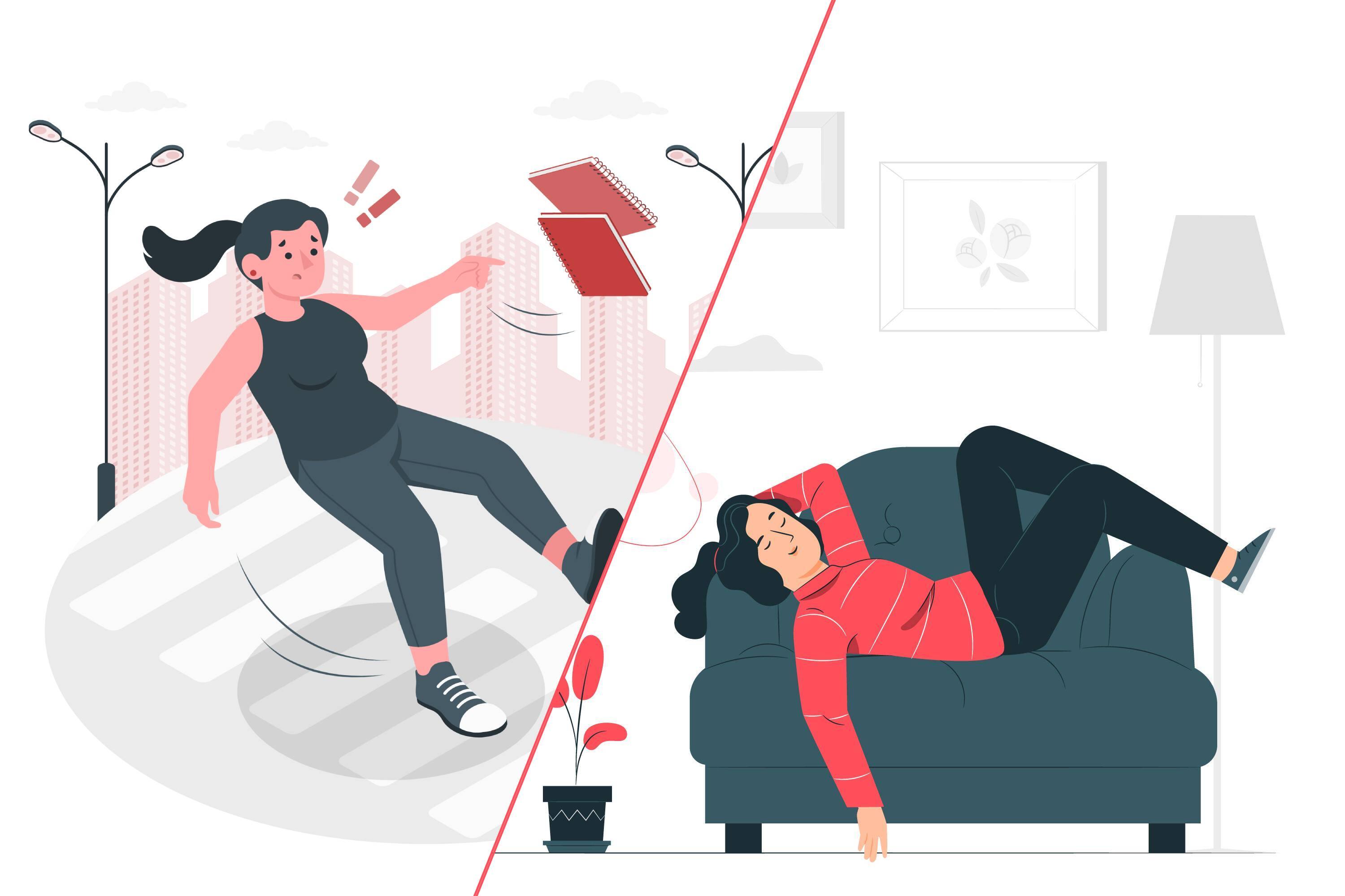 Dreaming of falling: Interpretation and Meaning | Canadian Living
