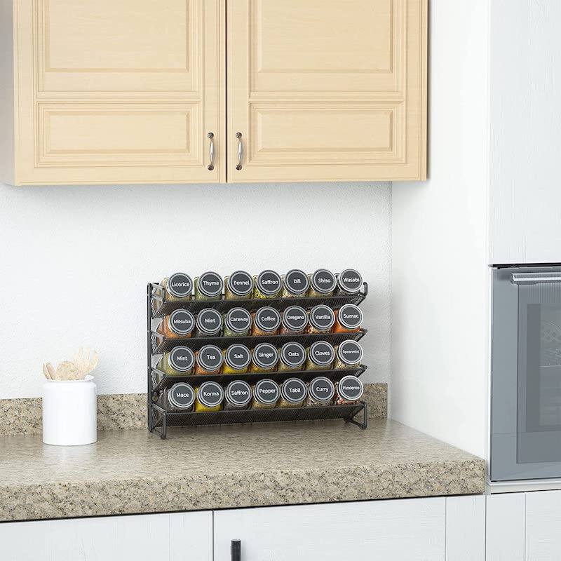 The Best Spice Rack Ideas For Small Kitchens And Pantry Organization ...
