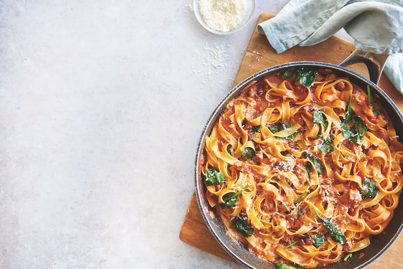 ITALIAN SAUSAGE PASTA IN ROSÉ SAUCE | Canadian Living