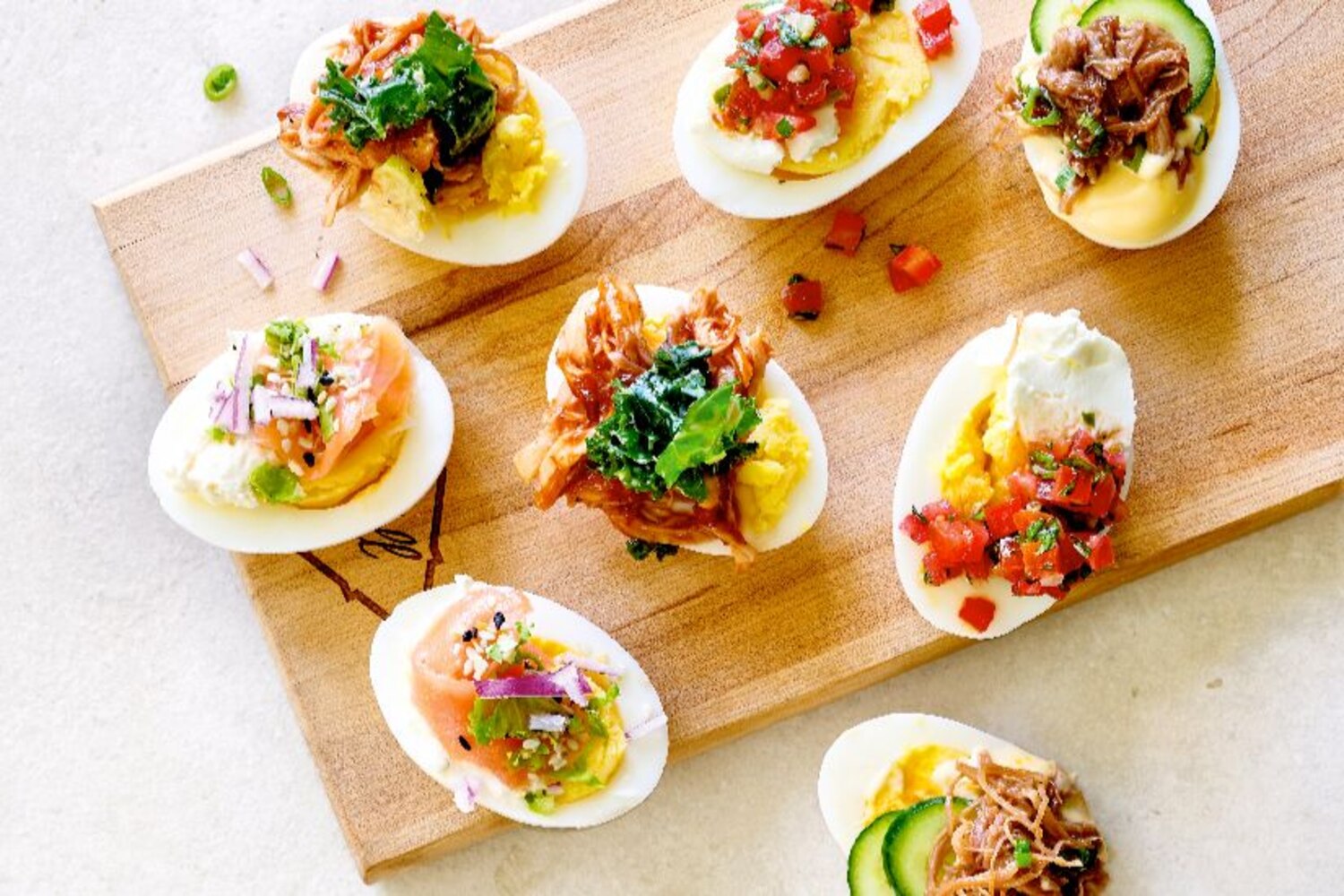 Barbecue Chicken Hard-Cooked Eggs | Canadian Living