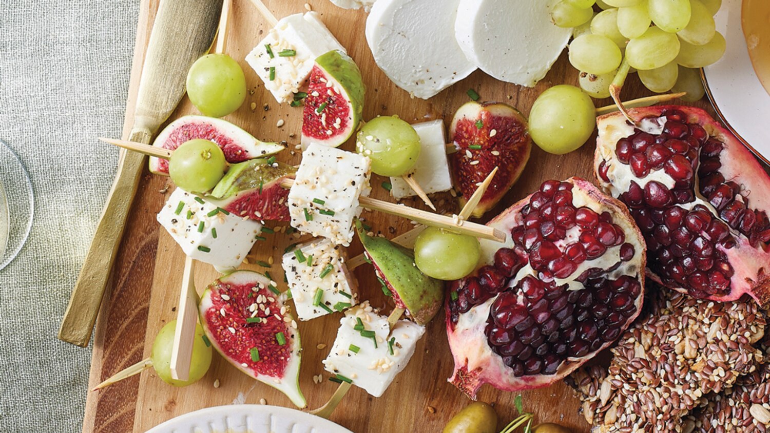 Fruit & Feta Skewers | Canadian Living