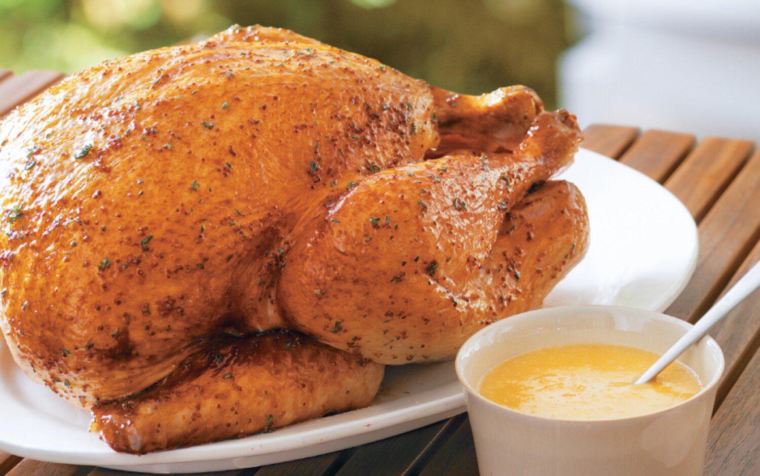 Maple-Glazed Barbecued Turkey | Canadian Living