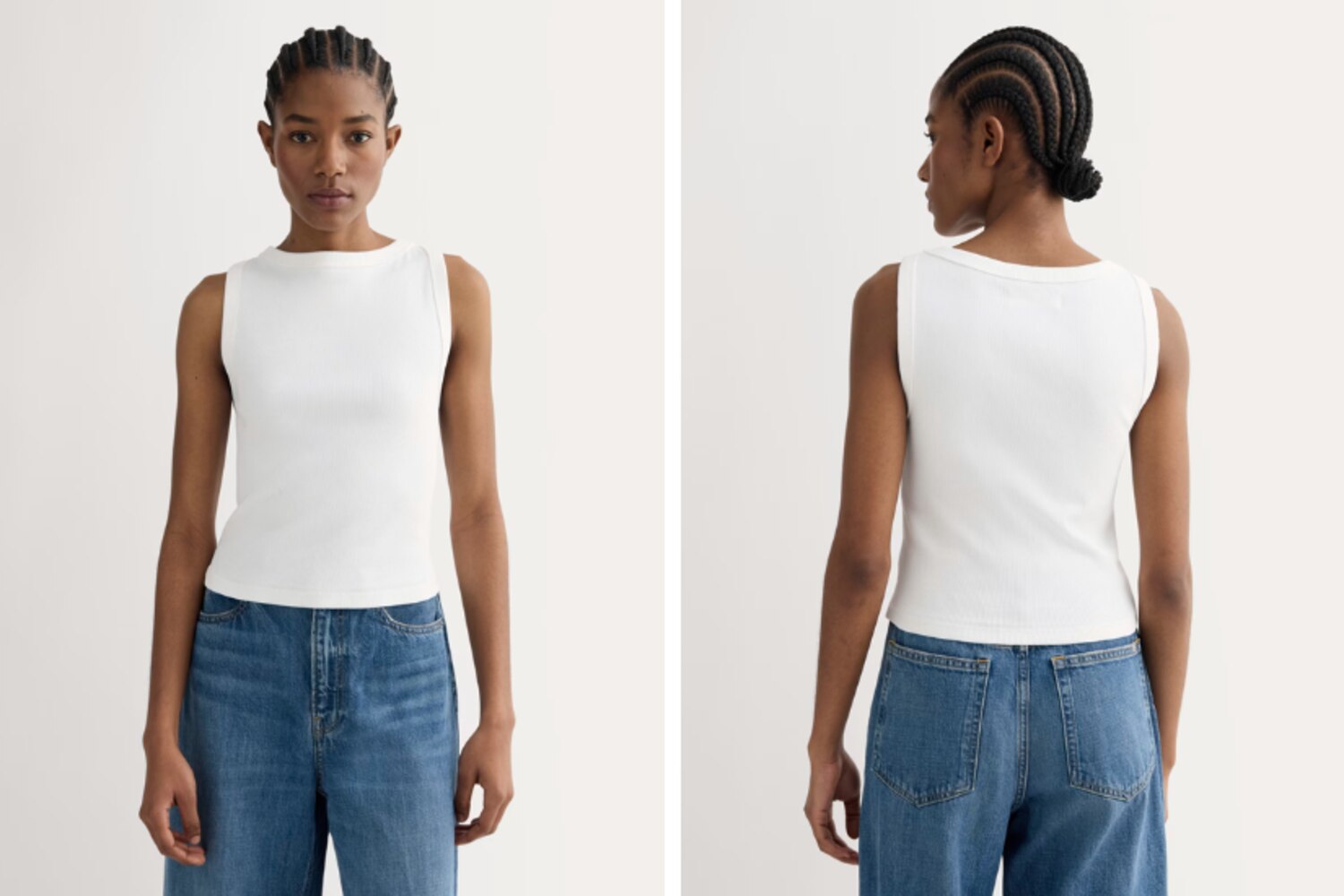 12 Must-Have Basic White Tank Tops & T-Shirts For Spring | Canadian Living