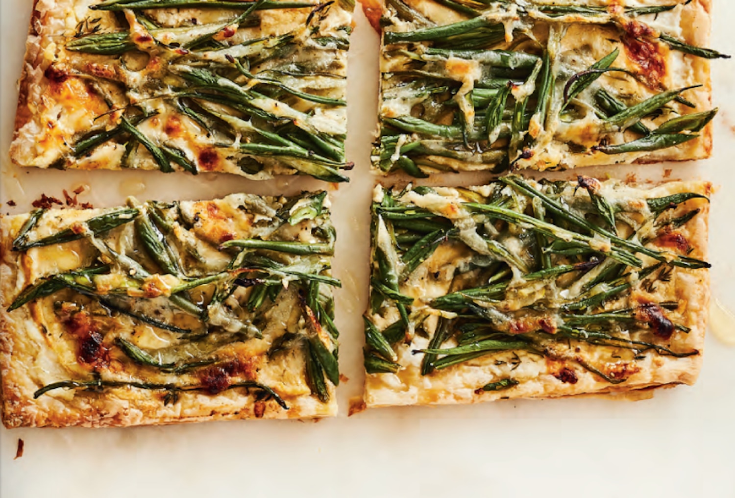Green Bean & Cheese Puff Pie | Canadian Living