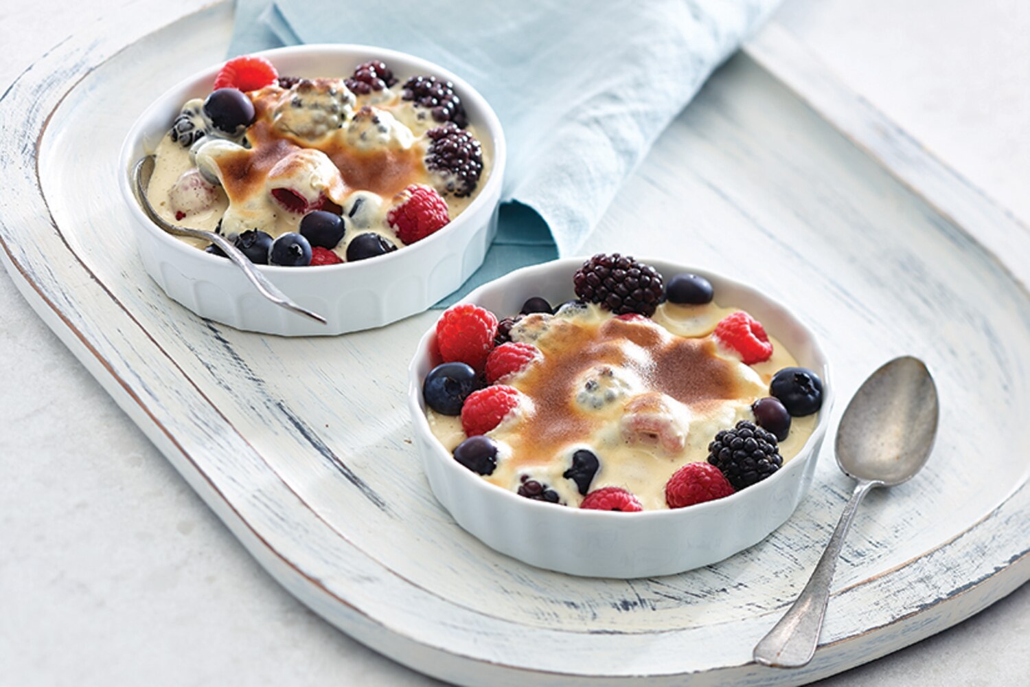 Fresh Berries with Amaretto Sabayon | Canadian Living