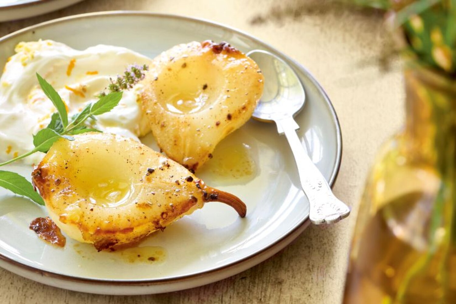 Cardamom & Ginger Baked Pears | Canadian Living
