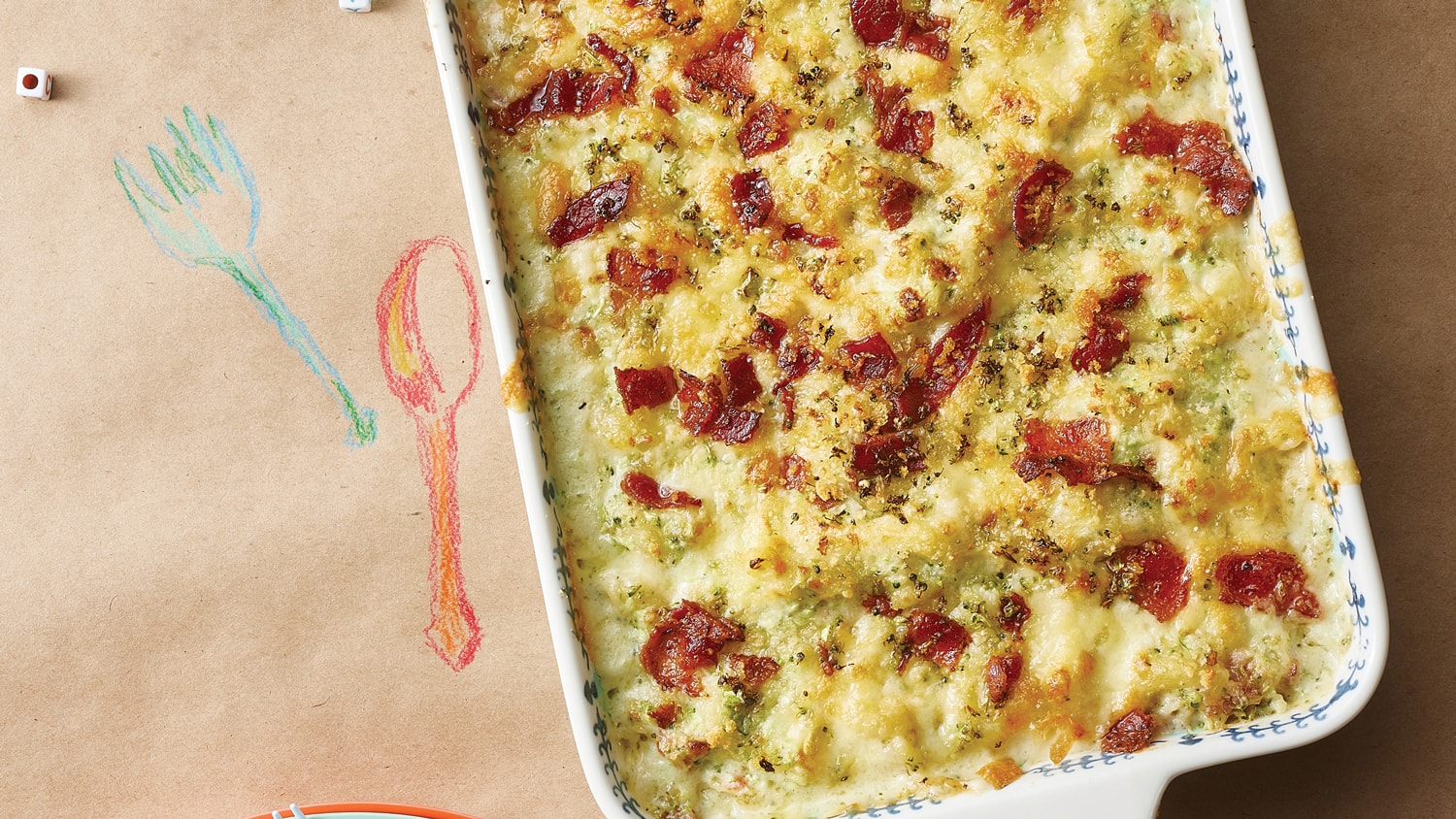 Bacon, Broccoli & Four Cheese Macaroni Bake | Canadian Living