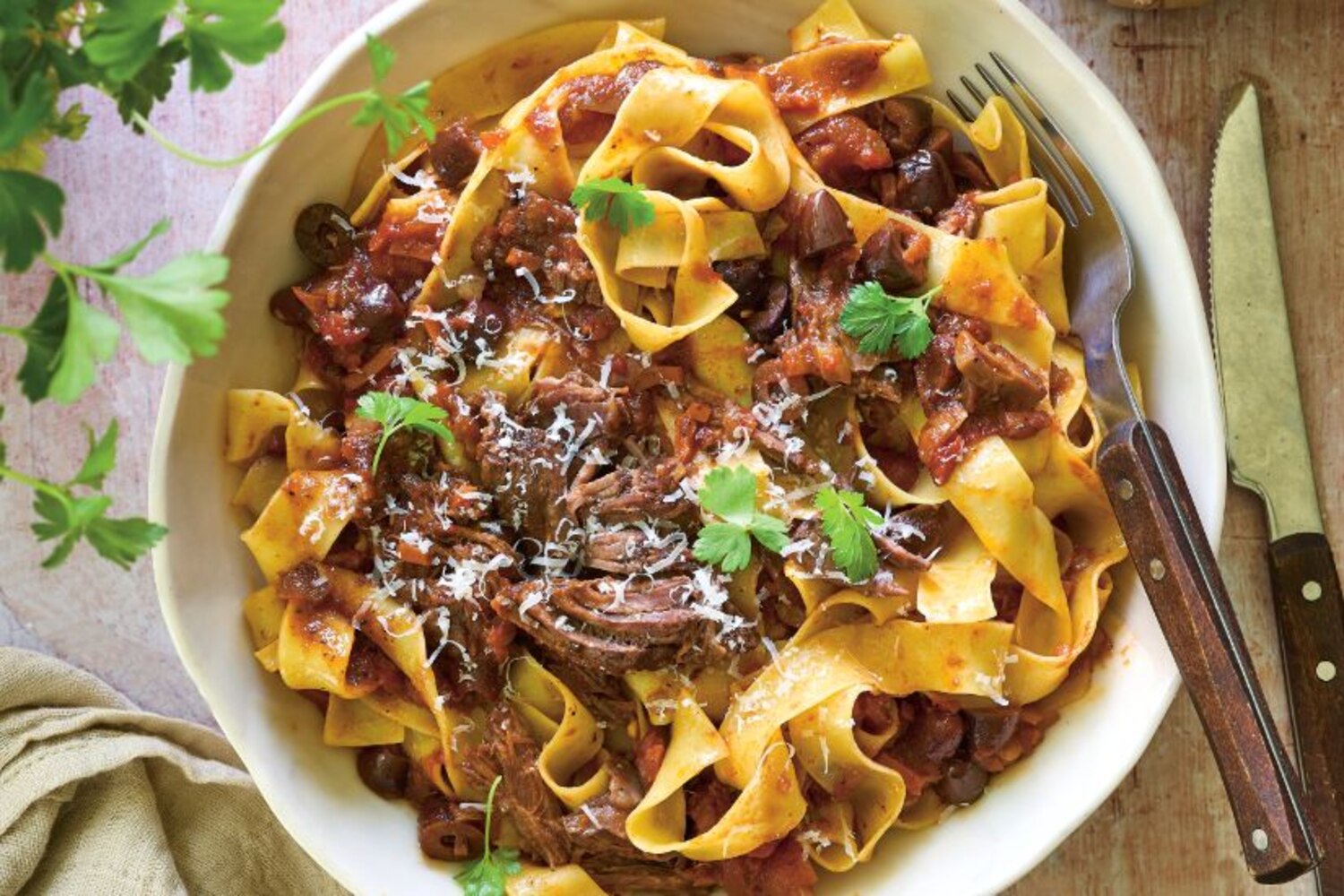 Slow Cooker Hunter-Style Blade Roast | Canadian Living