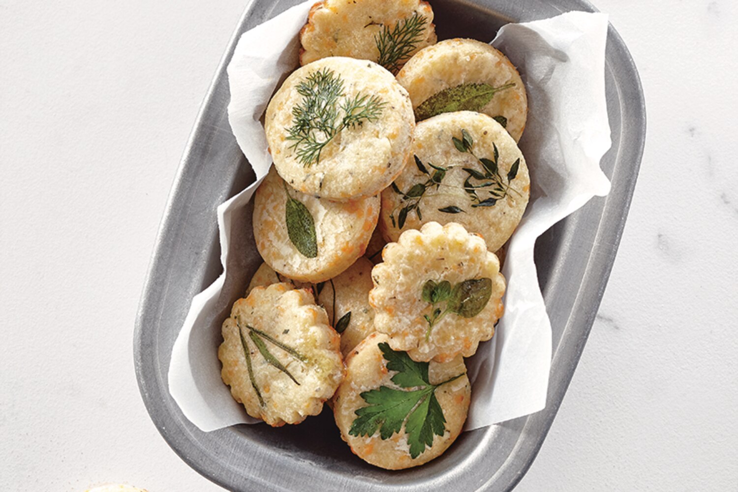 CHEESE & HERB SHORTBREAD | Canadian Living
