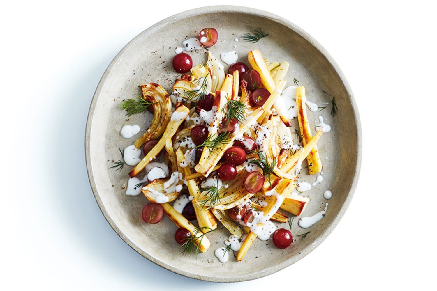 Root Vegetable Salad with Dill and Yogurt Dressing | Canadian Living