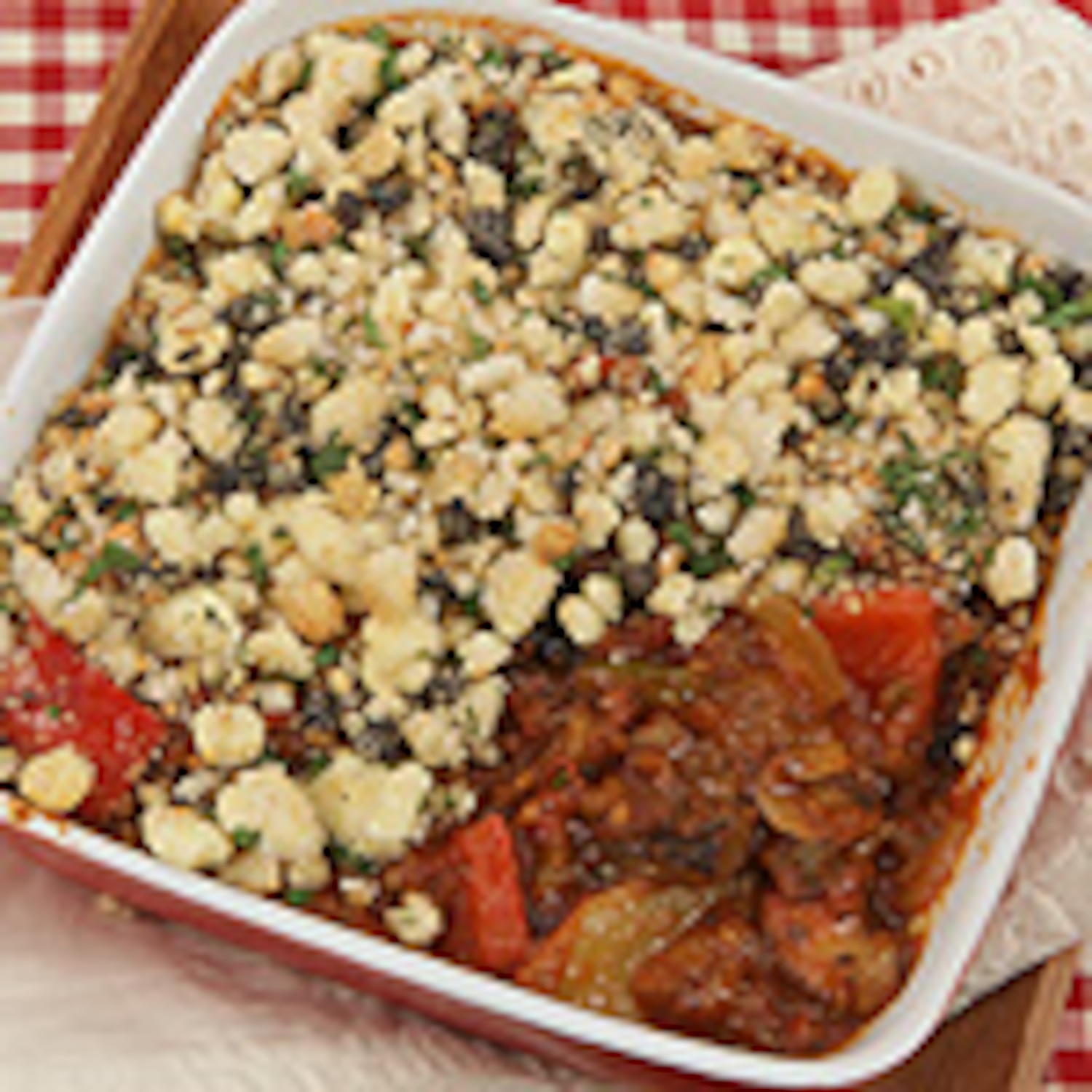 Eggplant and Potato Ragout with Feta Topping | Canadian Living