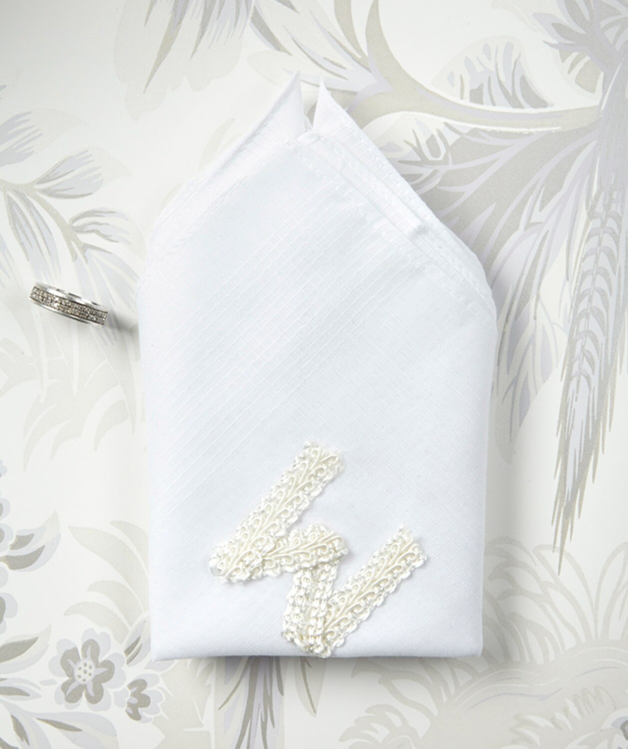 Easy DIY monogrammed pocket square | Canadian Living