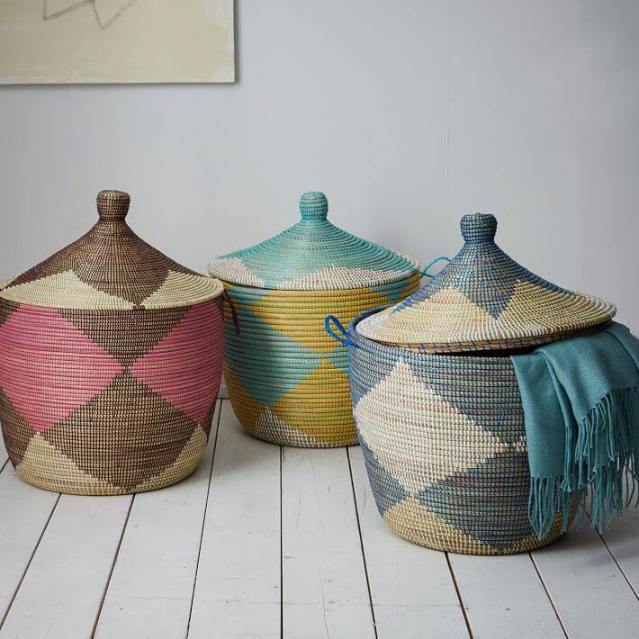 Chic boxes, baskets and bins that will keep your space organized ...
