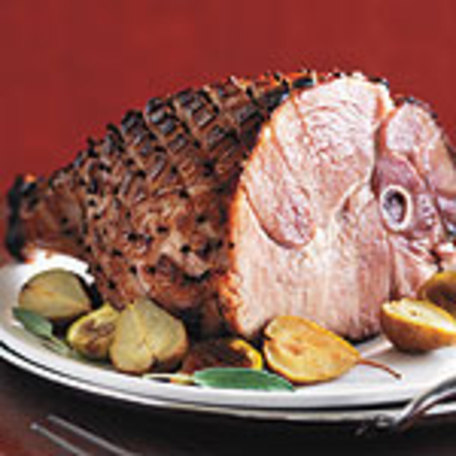 Whole Ham Glazed with Red Wine and Quatre Epices | Canadian Living