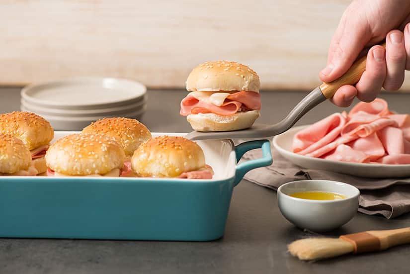 Mortadella & Mozzarella Sliders | Canadian Living