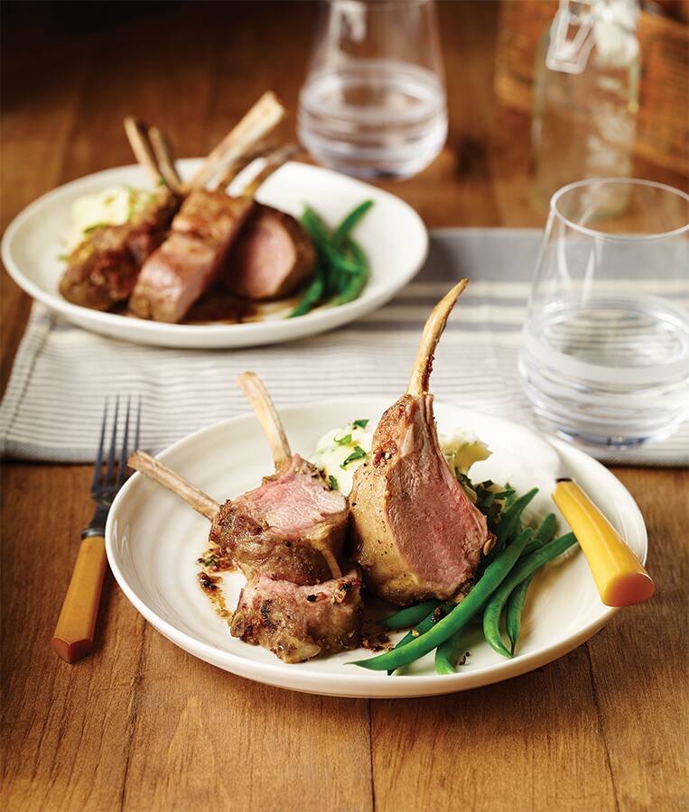 Double-Coriander Lamb Racks | Canadian Living