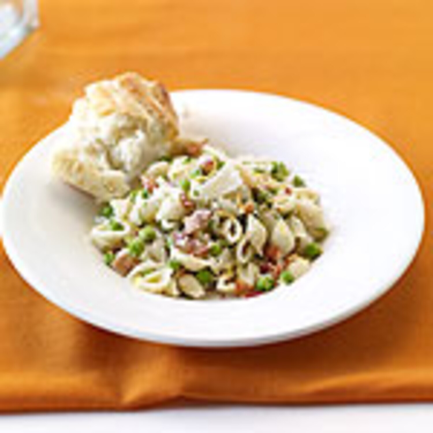 Pasta with Peas and Bacon | Canadian Living