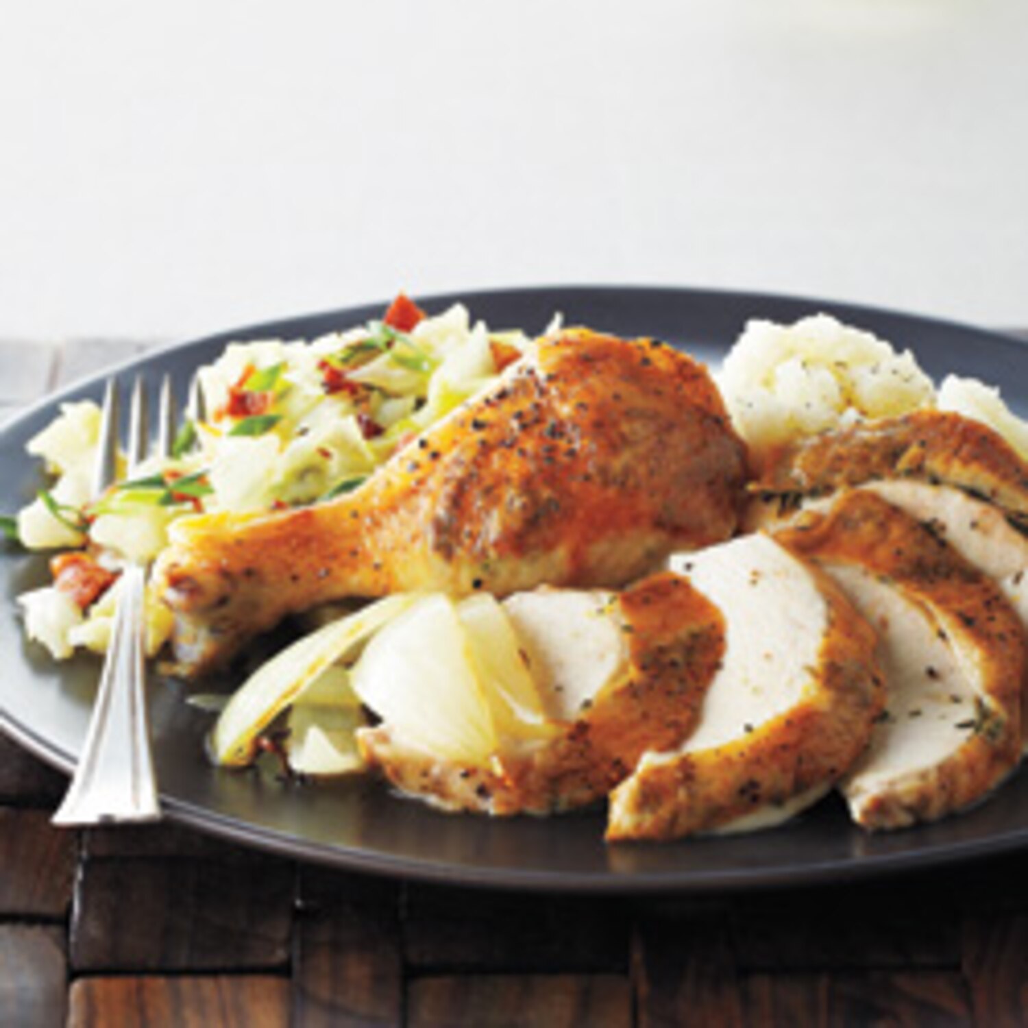 Lemony Chicken With Crispy Herbed Skin | Canadian Living