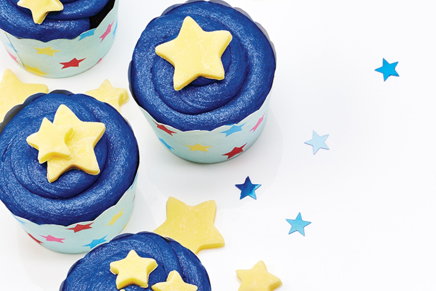 Chocolate Mint Constellation Cupcakes | Canadian Living