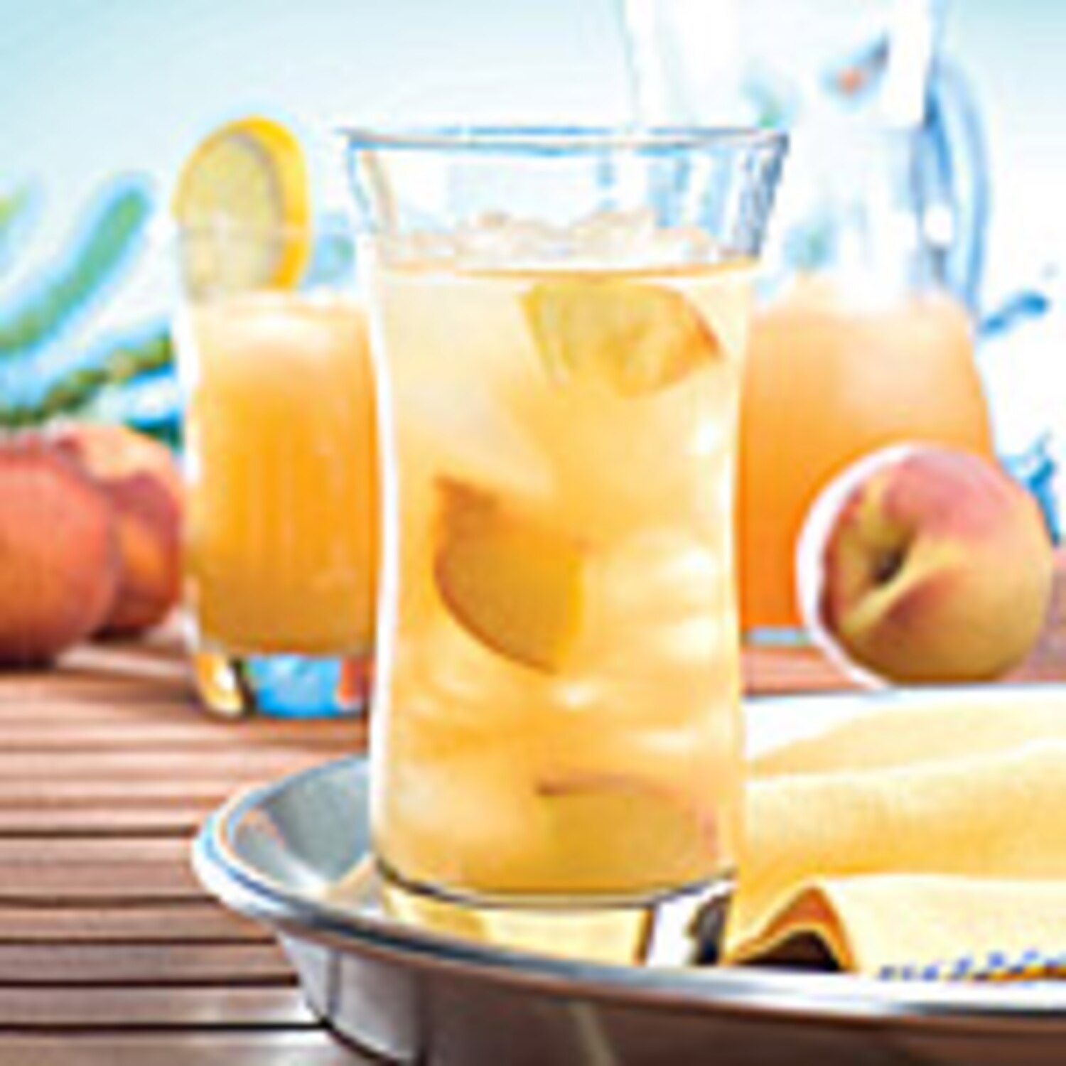 Peach Green Tea Punch | Canadian Living