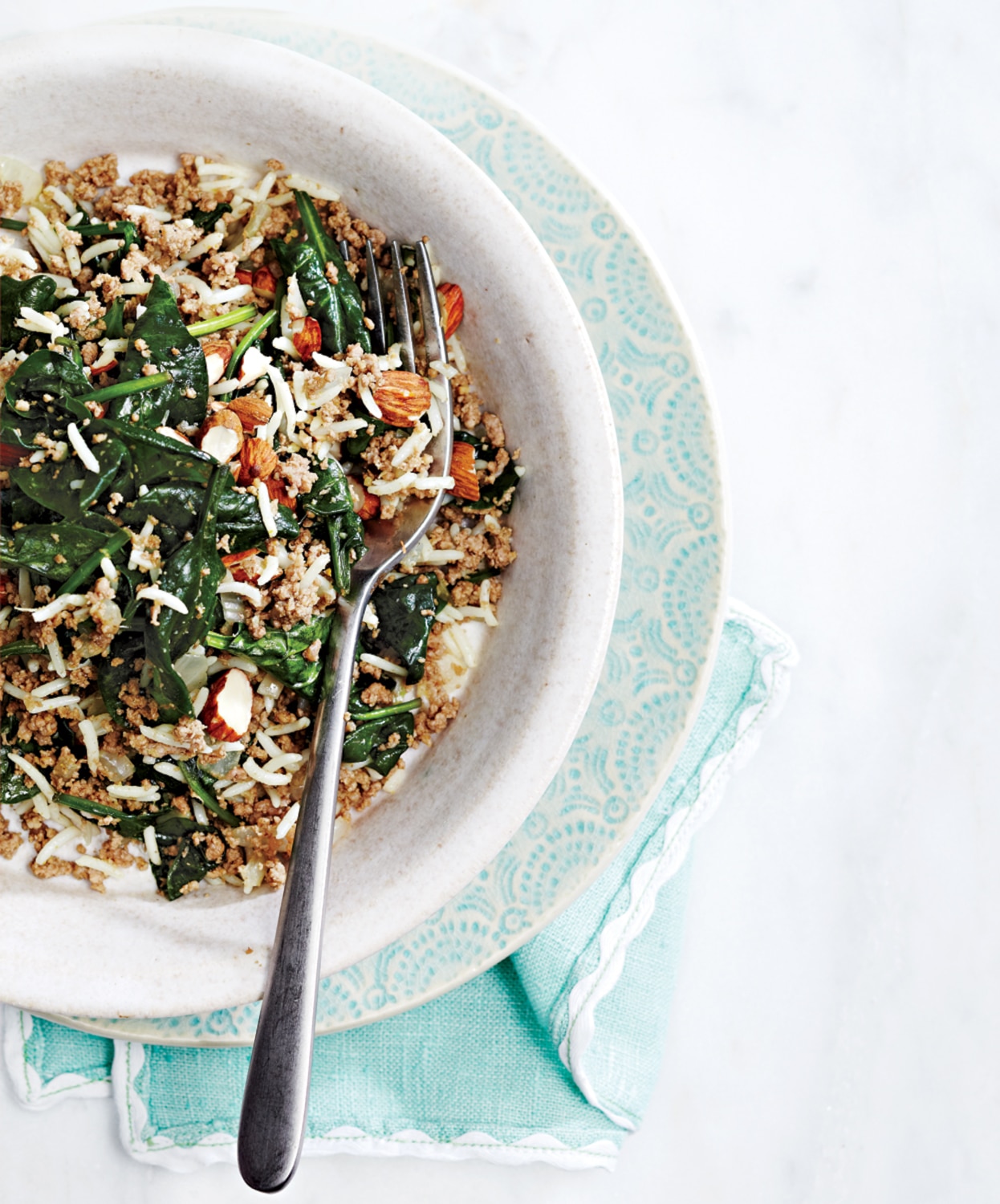 Spiced Beef and Spinach Rice | Canadian Living
