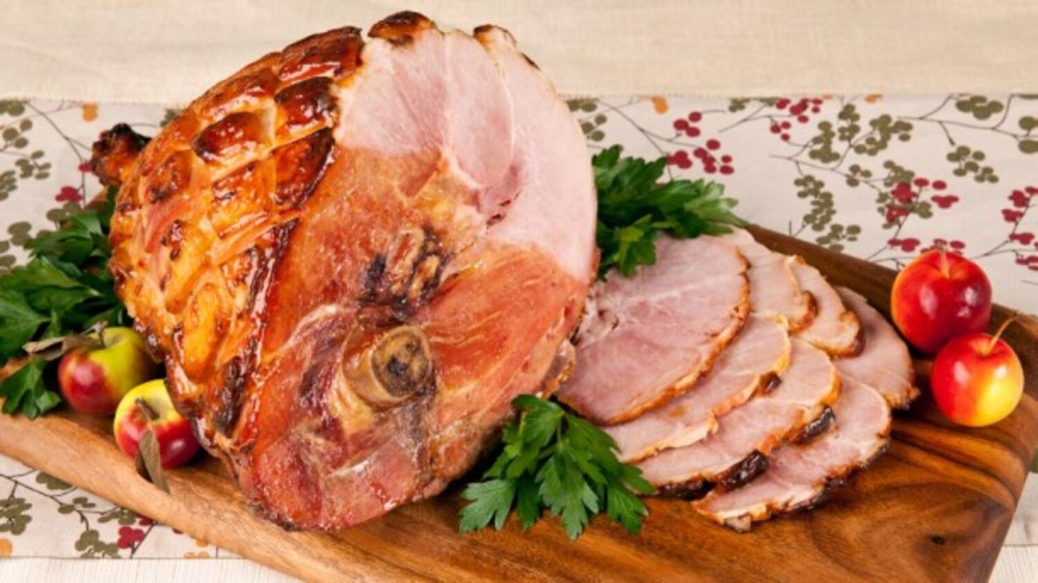 Apple Mustard Glazed Ham | Canadian Living