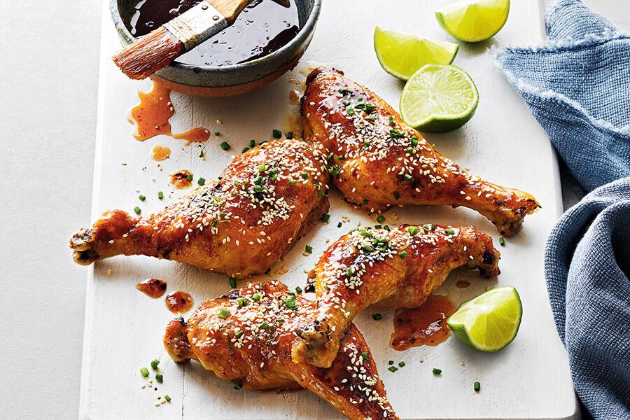 Sticky Ginger-Lime Chicken | Canadian Living