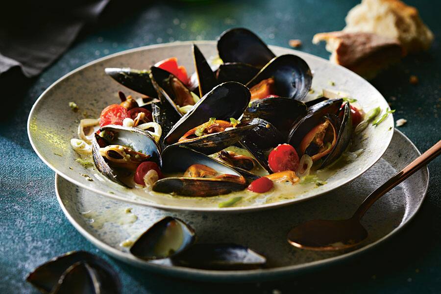 Green Curry Mussels | Canadian Living