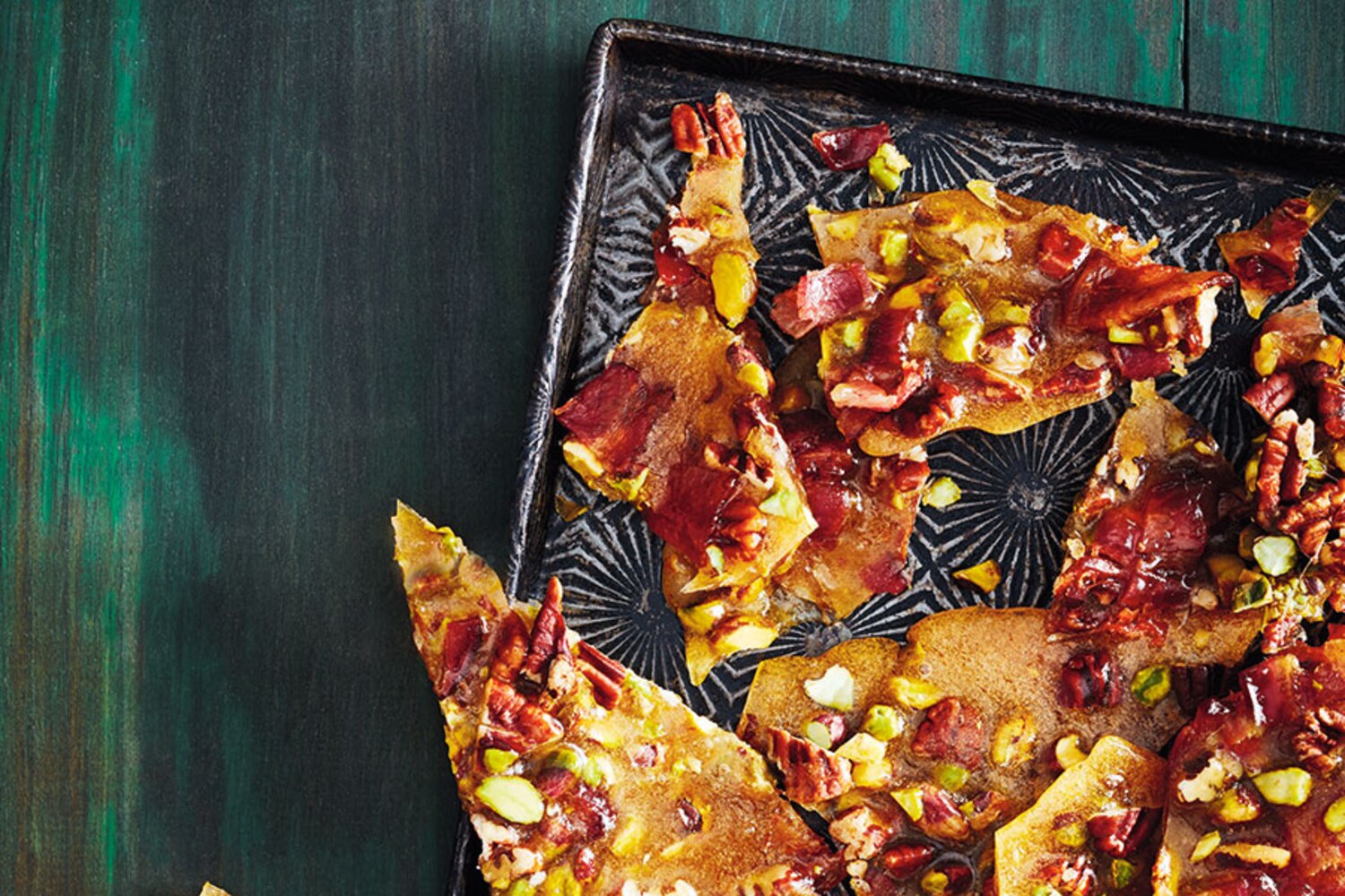 Pistachio, Pecan and Bacon Brittle | Canadian Living