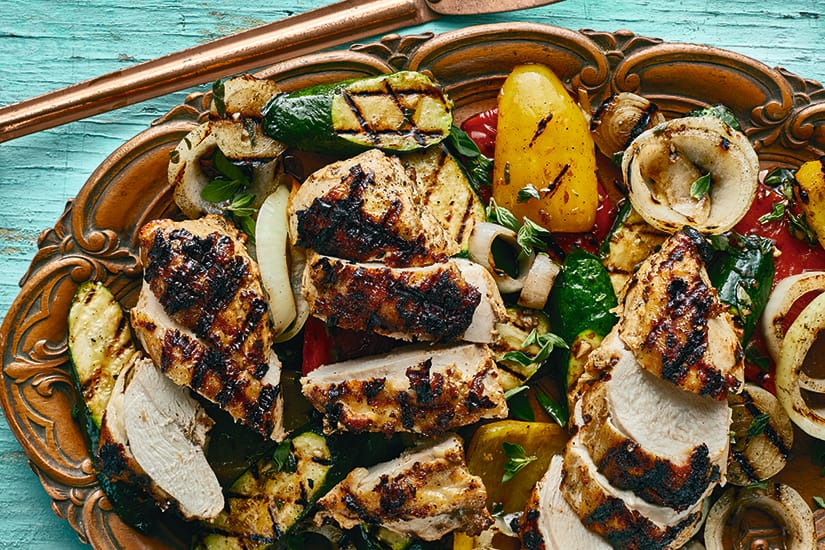 Barbecued Chicken & Veggies | Canadian Living