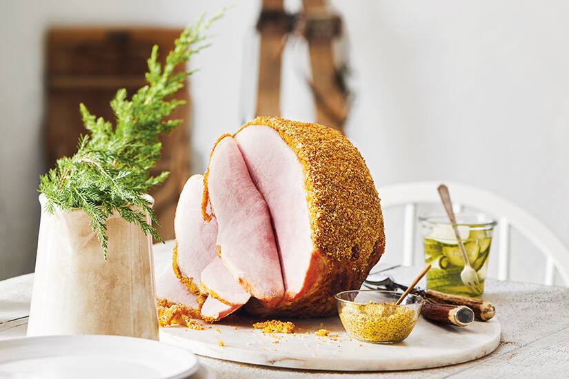 Mustard-Crusted Ham | Canadian Living