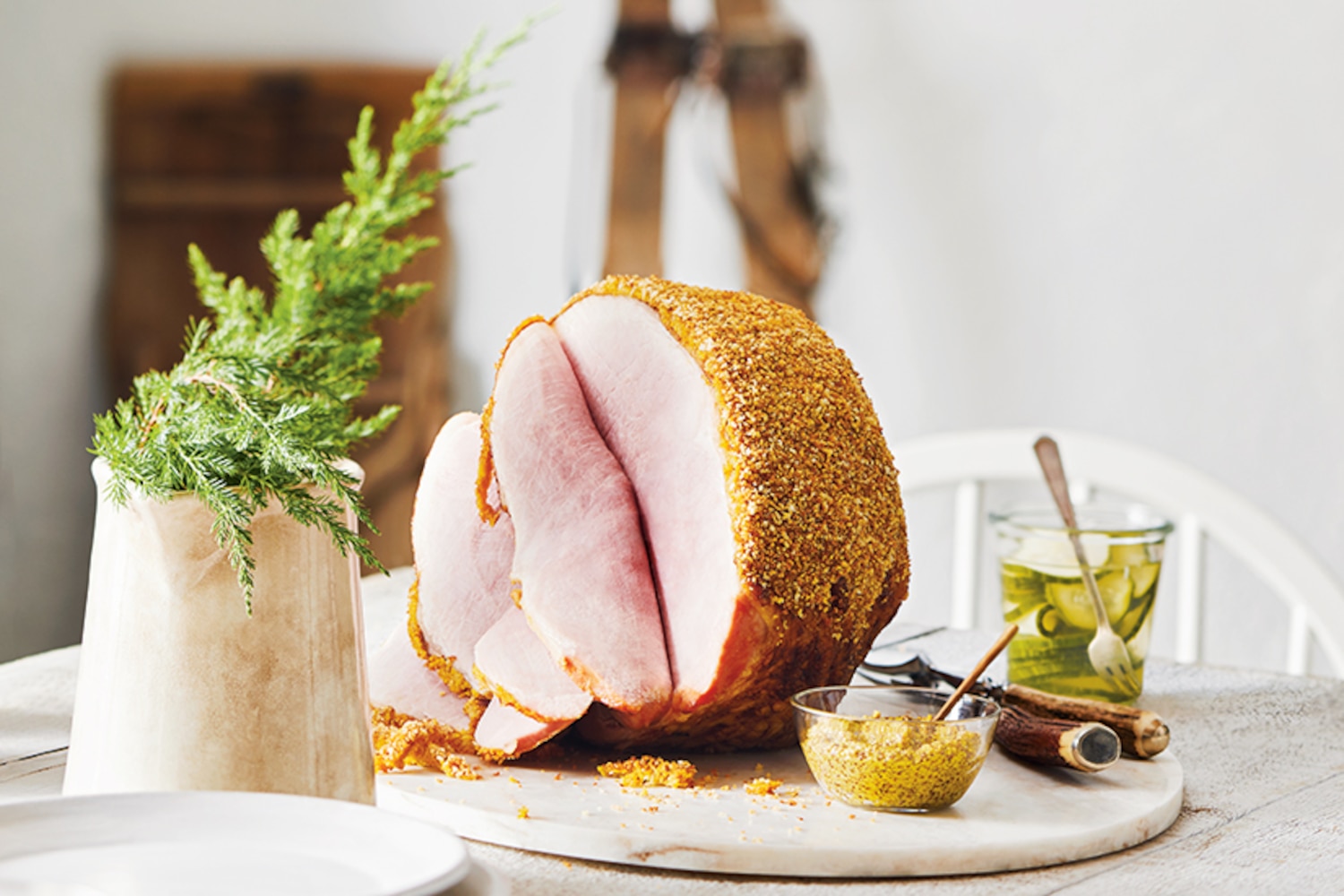 Mustard-Crusted Ham | Canadian Living